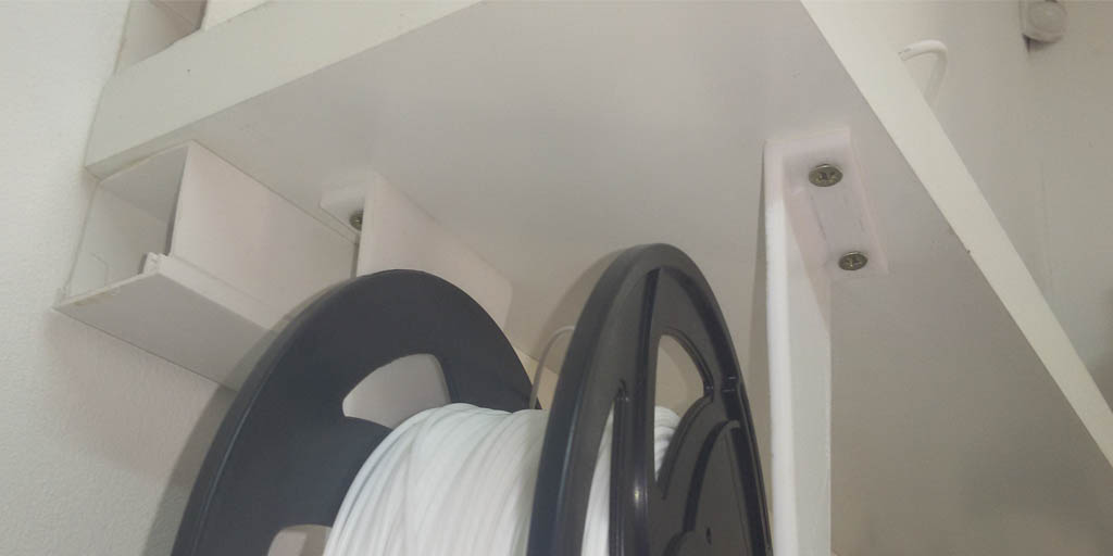 3D printing and installing a simple filament hanger | Behind The Scenes