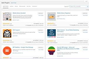 Using the Media Library Assistant plugin for WP | Behind The Scenes