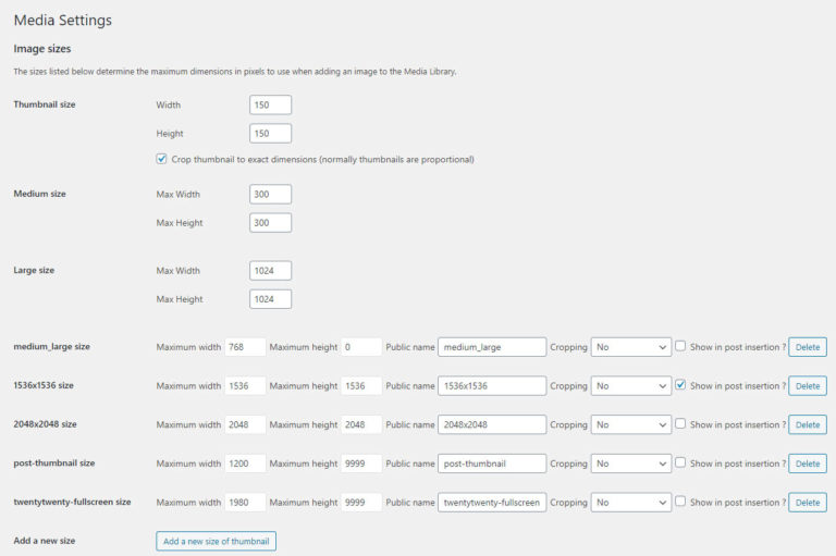 The Simple Image Sizes WordPress plugin | Behind The Scenes