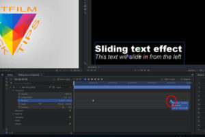 Creating a sliding text effect with HitFilm Express | Behind The Scenes