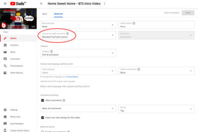 Creative Commons content on YouTube | Behind The Scenes
